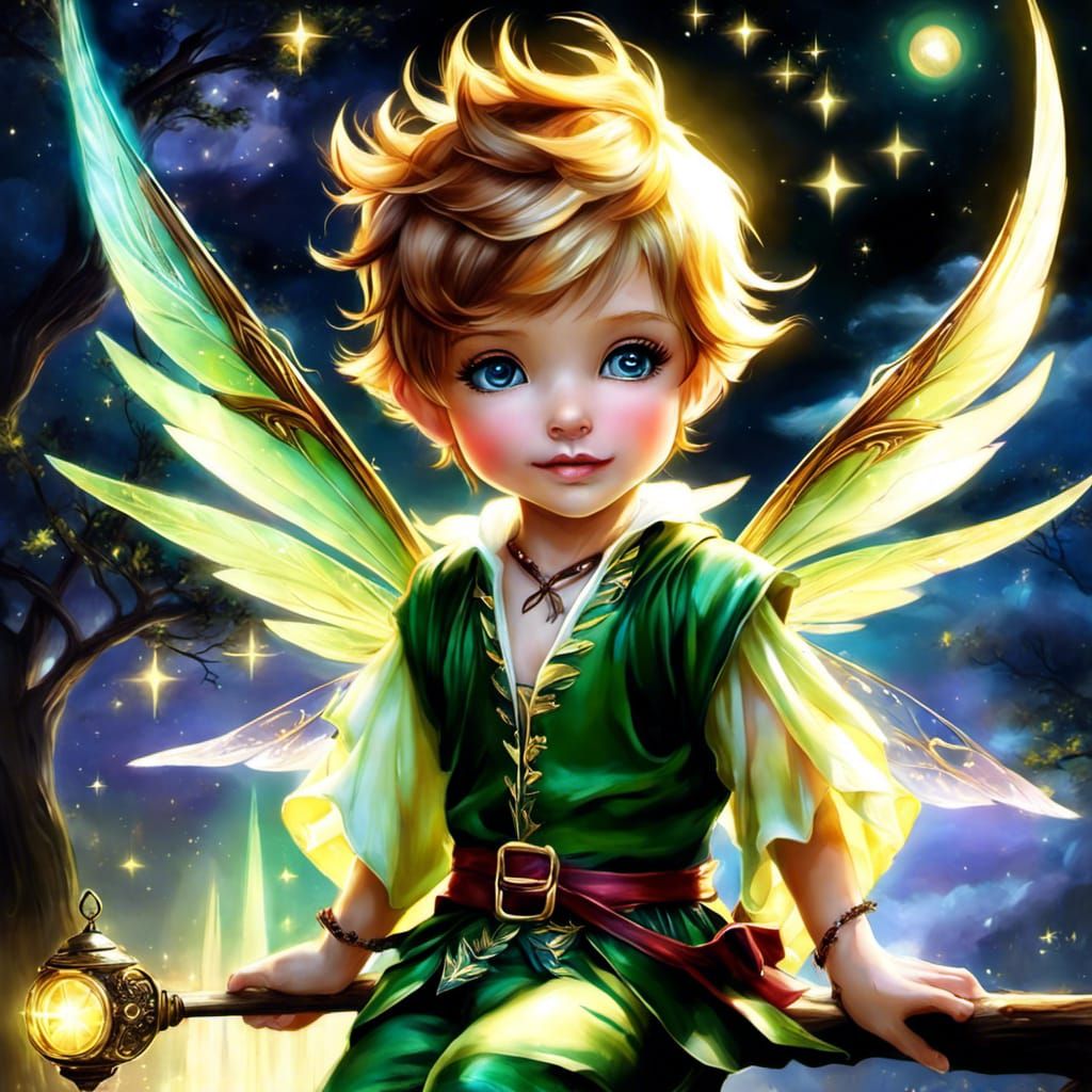 Fairy Boy - AI Generated Artwork - NightCafe Creator
