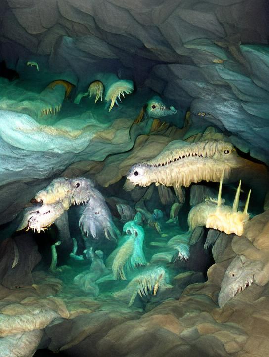 Little sea monsters - AI Generated Artwork - NightCafe Creator