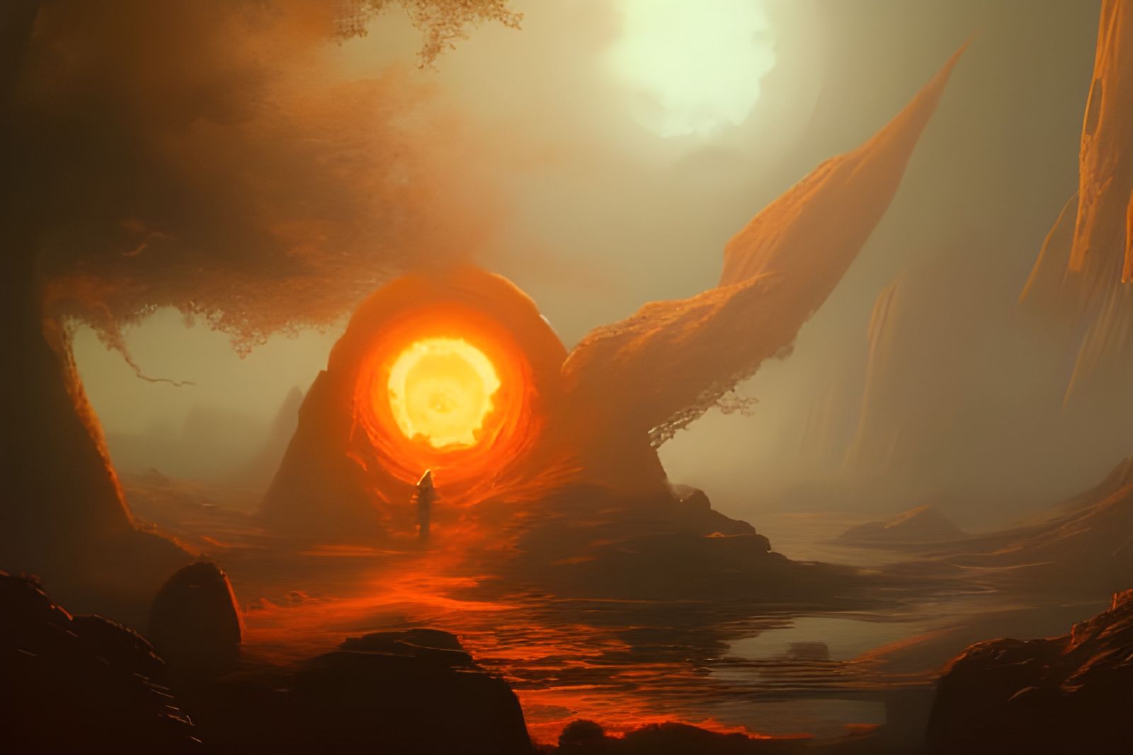 A dark stranger arrives from hell - AI Generated Artwork - NightCafe ...