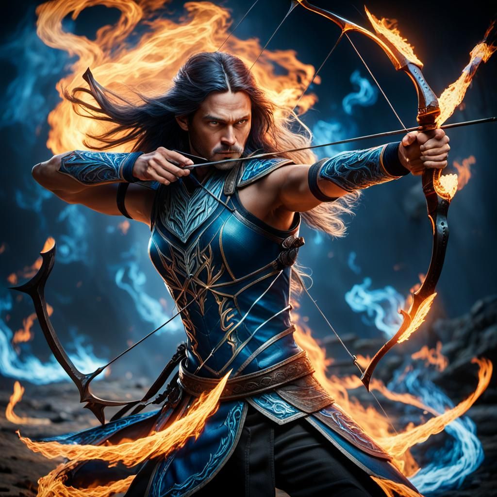 Magic Archer - AI Generated Artwork - NightCafe Creator