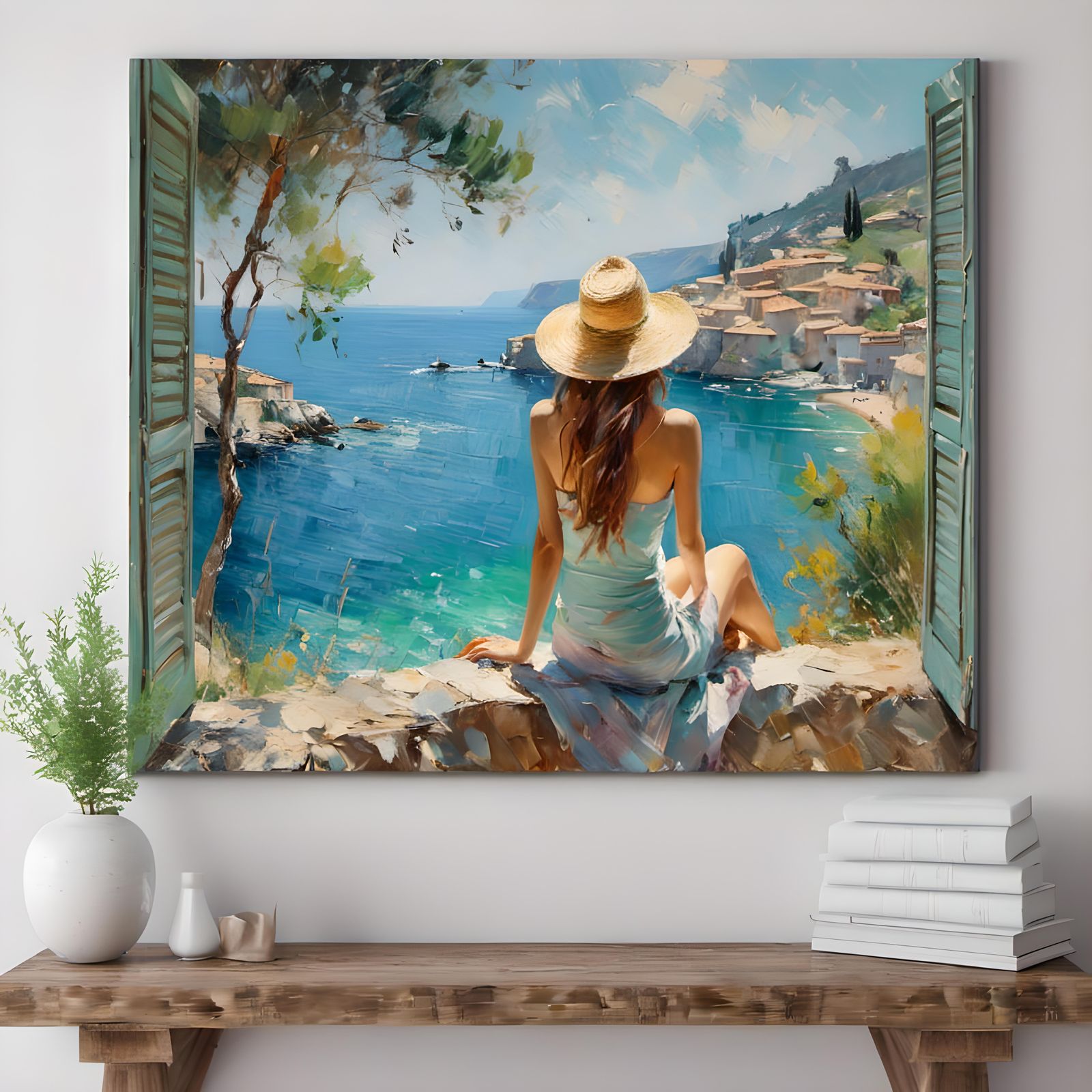 Captivating Vision: A Woman's Portrait - AI Generated Artwork - NightCafe Creator