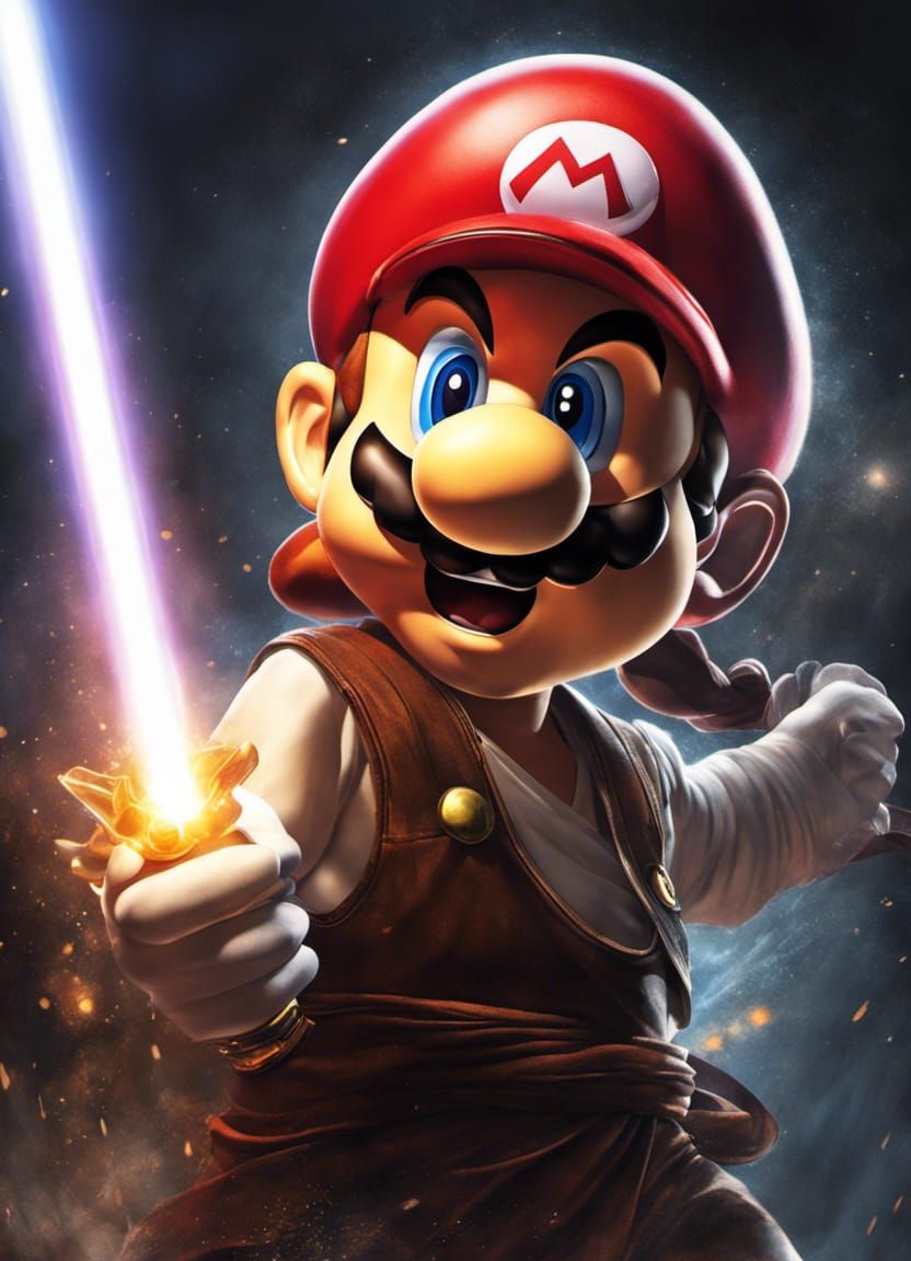 Master Mario - AI Generated Artwork - NightCafe Creator