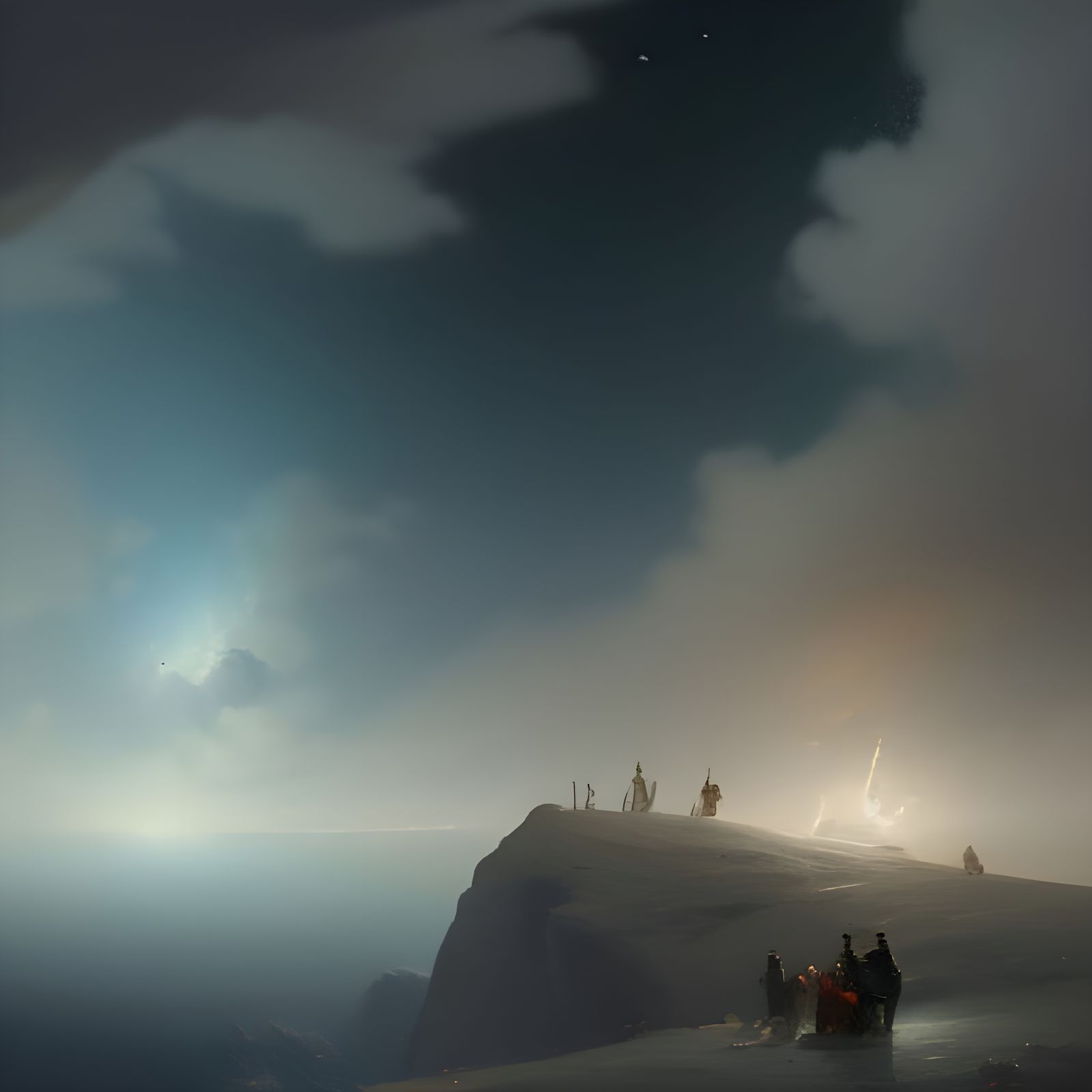 Sky Altar - AI Generated Artwork - NightCafe Creator