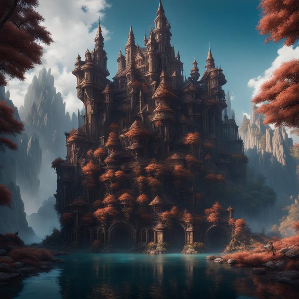 Afa Esari (South side), Capital of Sadel, Fallen Kingdom of the High ...