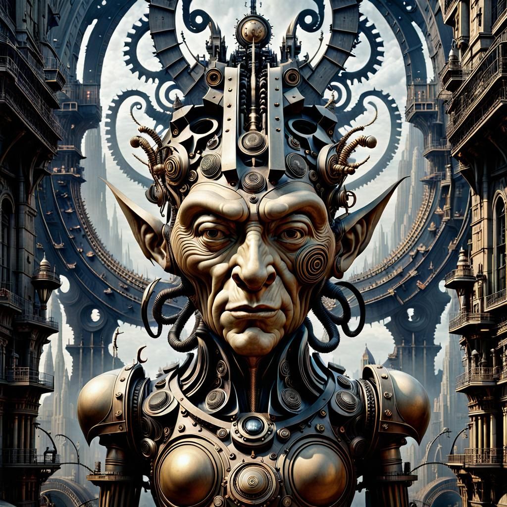 Mechanical Elf - AI Generated Artwork - NightCafe Creator