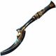 Black and gold Khopesh - AI Generated Artwork - NightCafe Creator
