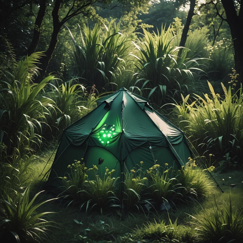 Fresh green glow - AI Generated Artwork - NightCafe Creator