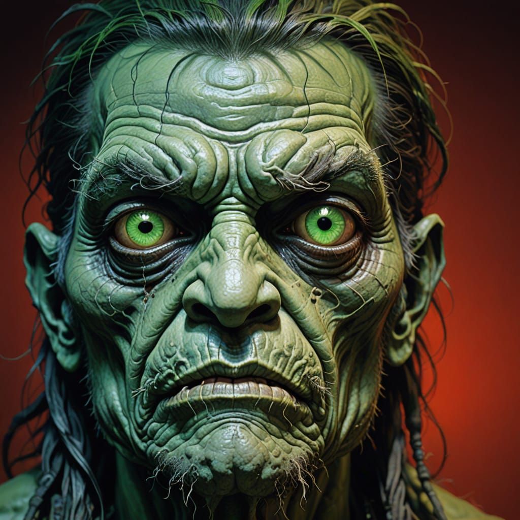 The Shrunken Head Has Mean Green Eyes III