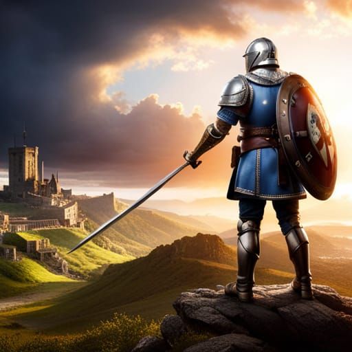 Returning From the Crusade - AI Generated Artwork - NightCafe Creator