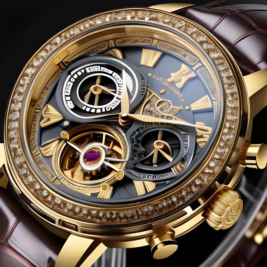 Ornate Watch - AI Generated Artwork - NightCafe Creator