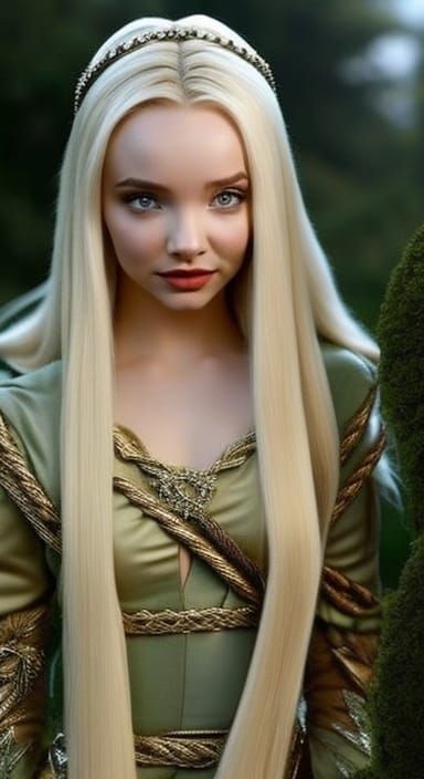 Princess - Dove Cameron - AI Generated Artwork - NightCafe Creator