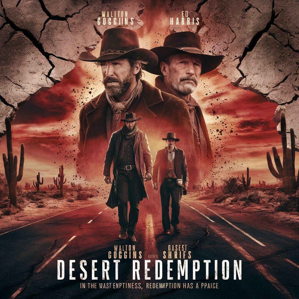 Movie Poster: Desert Redemption 7 - AI Generated Artwork - NightCafe ...