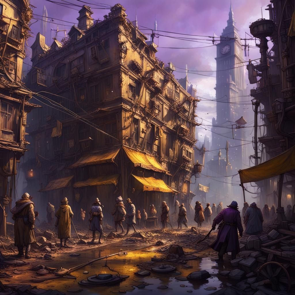 rust city - AI Generated Artwork - NightCafe Creator