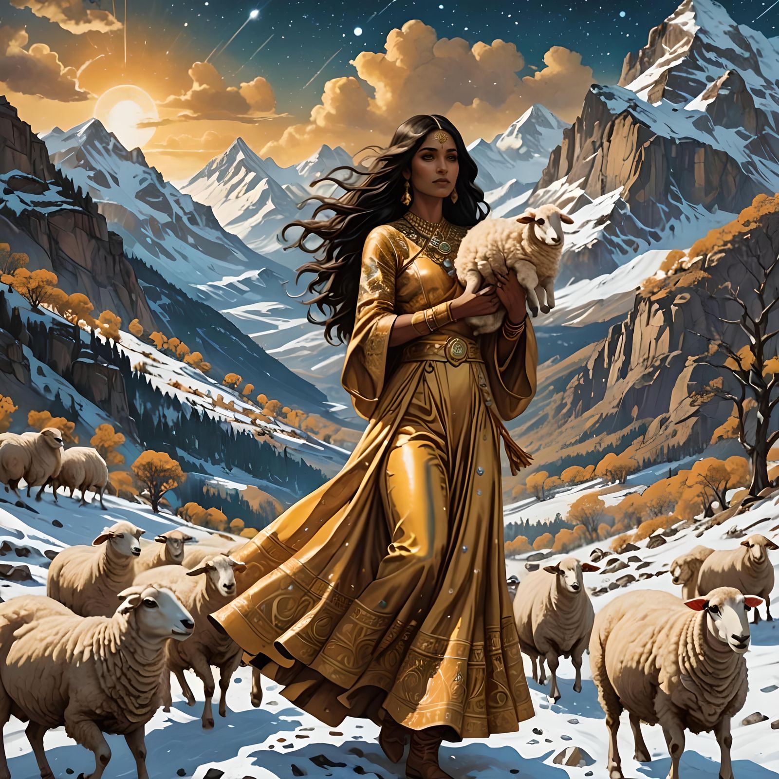 Shepherd - AI Generated Artwork - NightCafe Creator