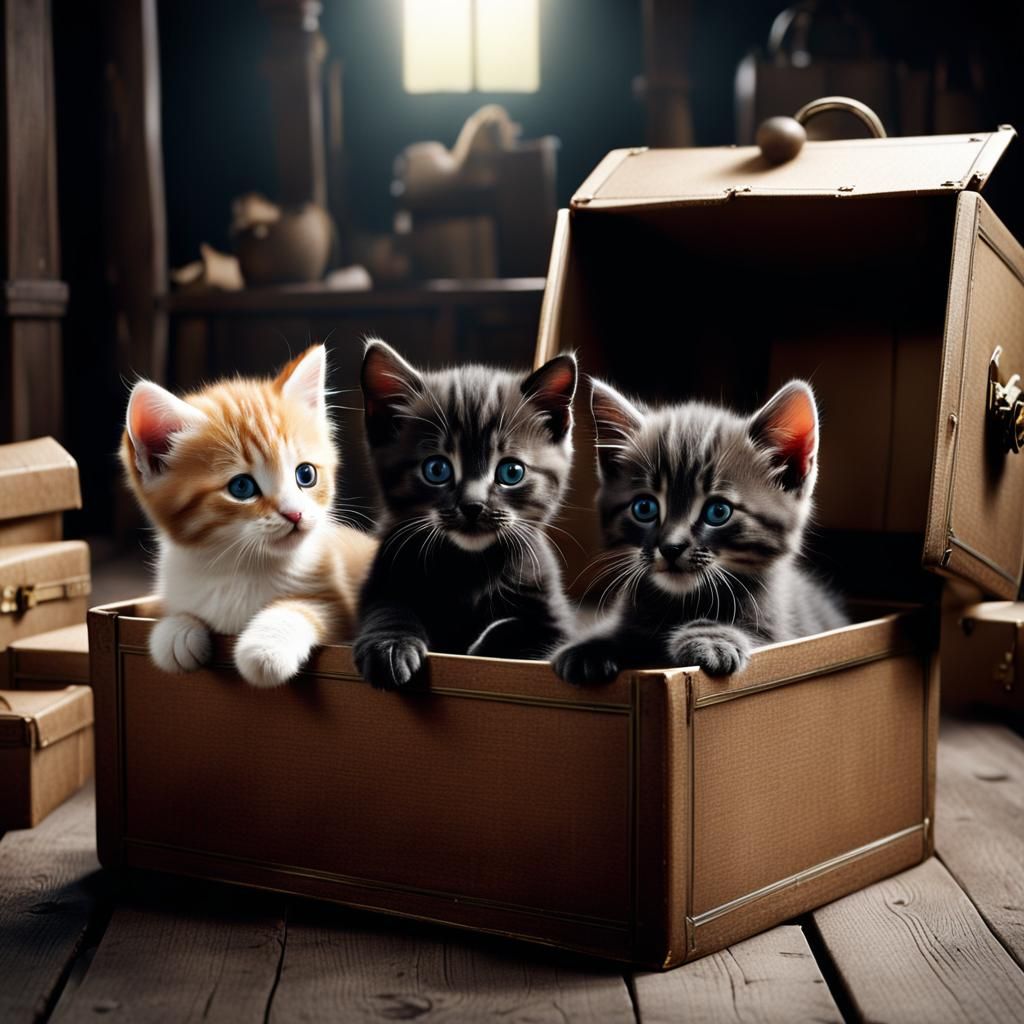 Fun with a box - AI Generated Artwork - NightCafe Creator