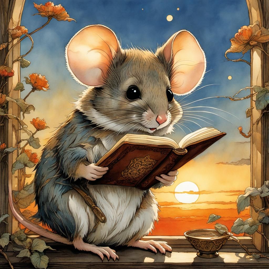 a mouse tale - AI Generated Artwork - NightCafe Creator
