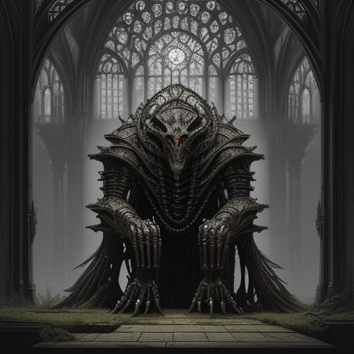 élite monster - Elegant Monster with Gothic and Baroque Infl...