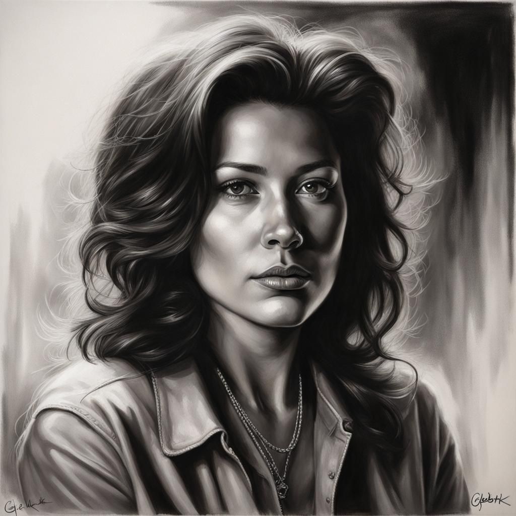 portrait by Glen Orbik - AI Generated Artwork - NightCafe Creator