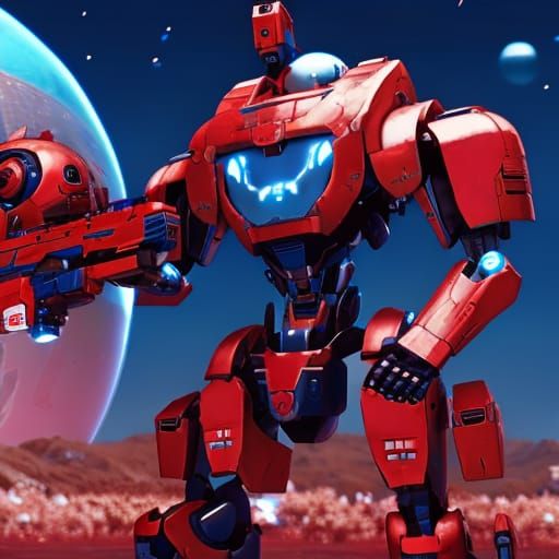 Mecha - AI Generated Artwork - NightCafe Creator