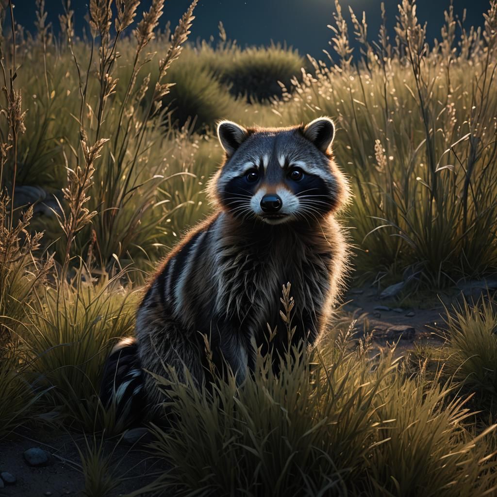 Raccoon - AI Generated Artwork - NightCafe Creator