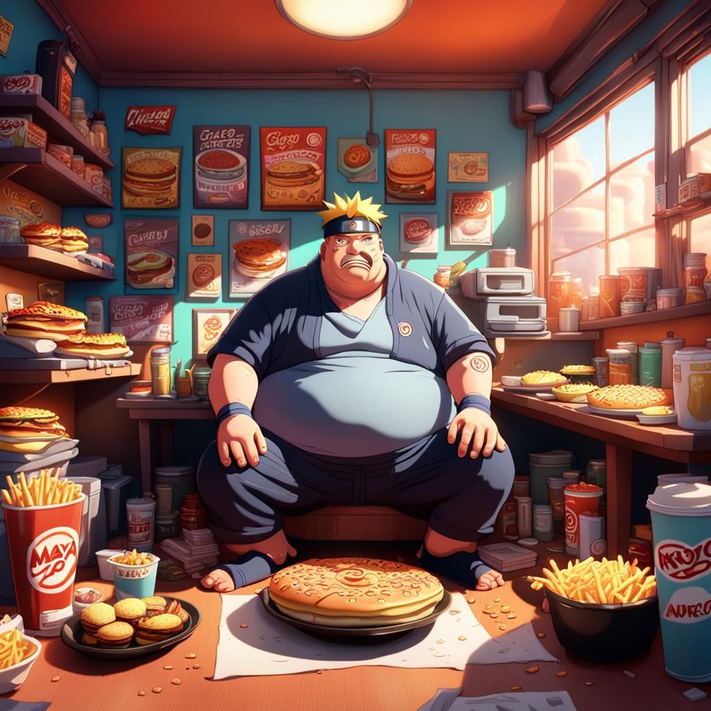 Fast food - AI Generated Artwork - NightCafe Creator