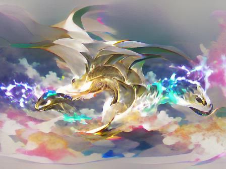Aether dragon - AI Generated Artwork - NightCafe Creator