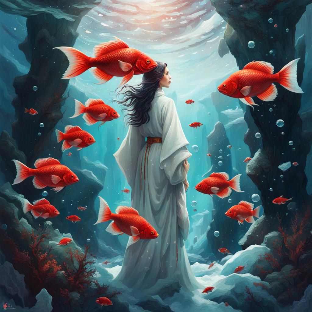 In Inuit mythology the Qallupilluit steal children that wander too close to the arctic shores ...