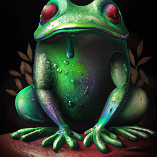 Frogs v6 - AI Generated Artwork - NightCafe Creator