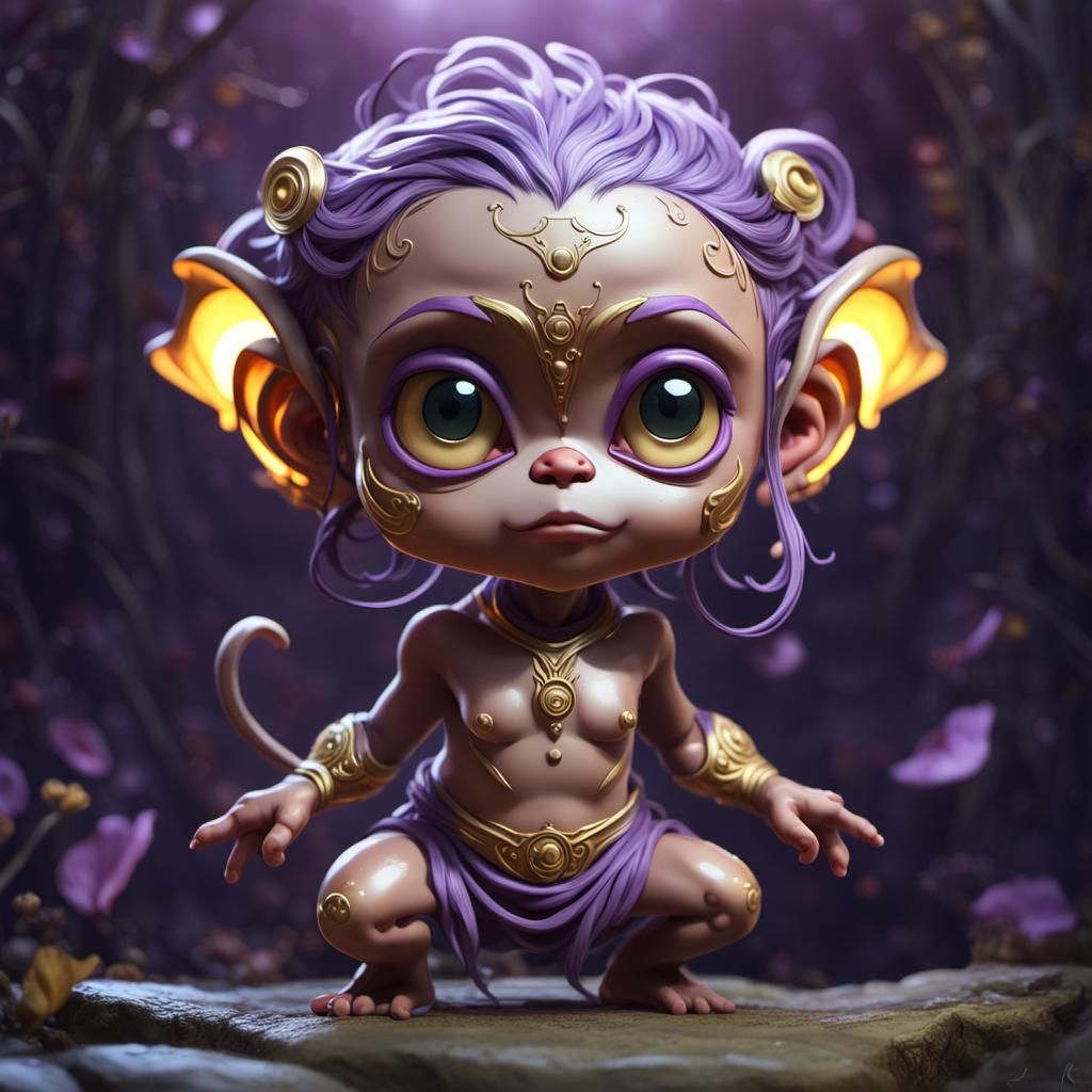 A very dangerous monkey monster - AI Generated Artwork - NightCafe Creator