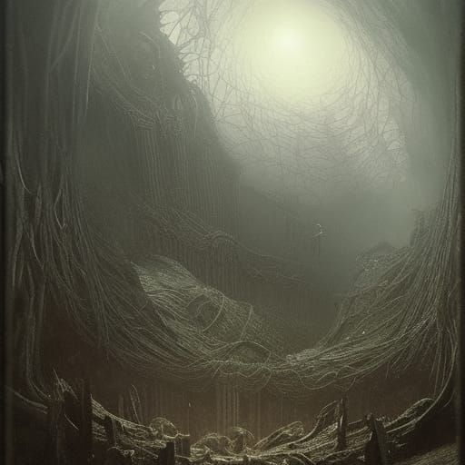 Dark Lair - AI Generated Artwork - NightCafe Creator