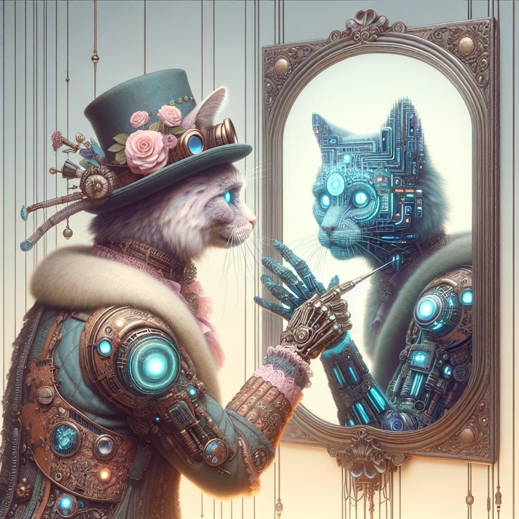 Steam to Cyber - AI Generated Artwork - NightCafe Creator