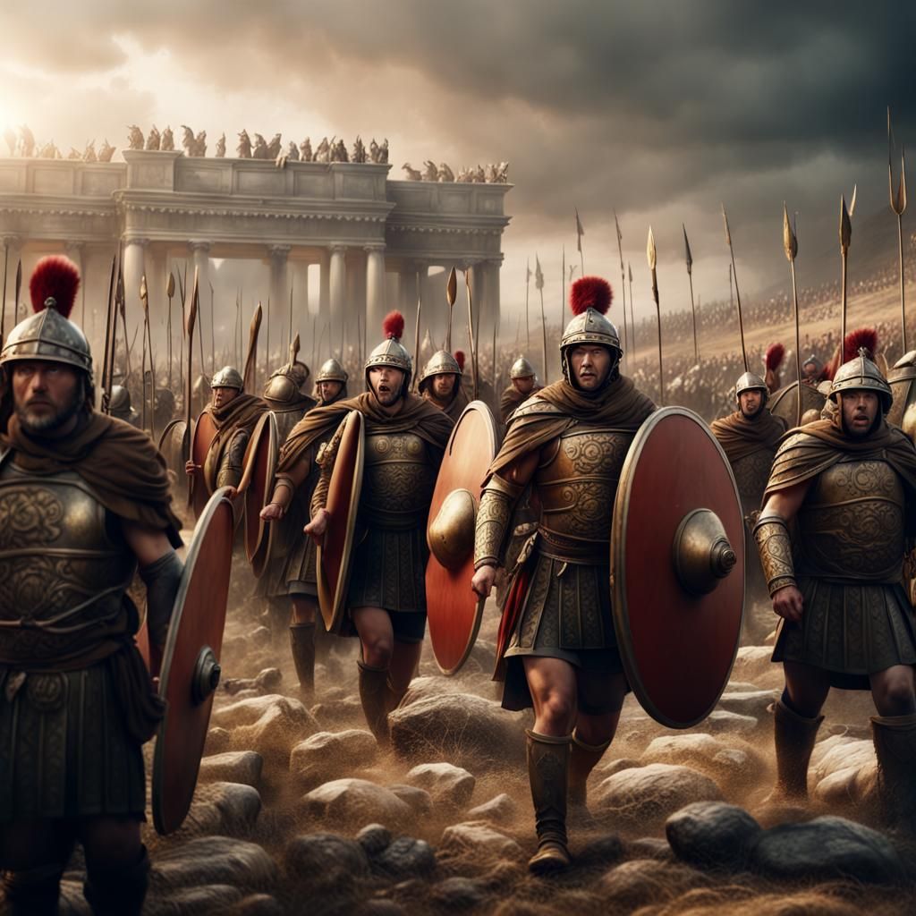 Imperial (Roman) March - AI Generated Artwork - NightCafe Creator
