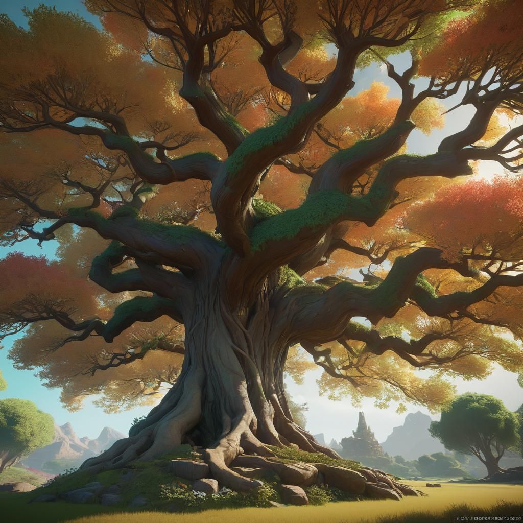 Tree - AI Generated Artwork - NightCafe Creator