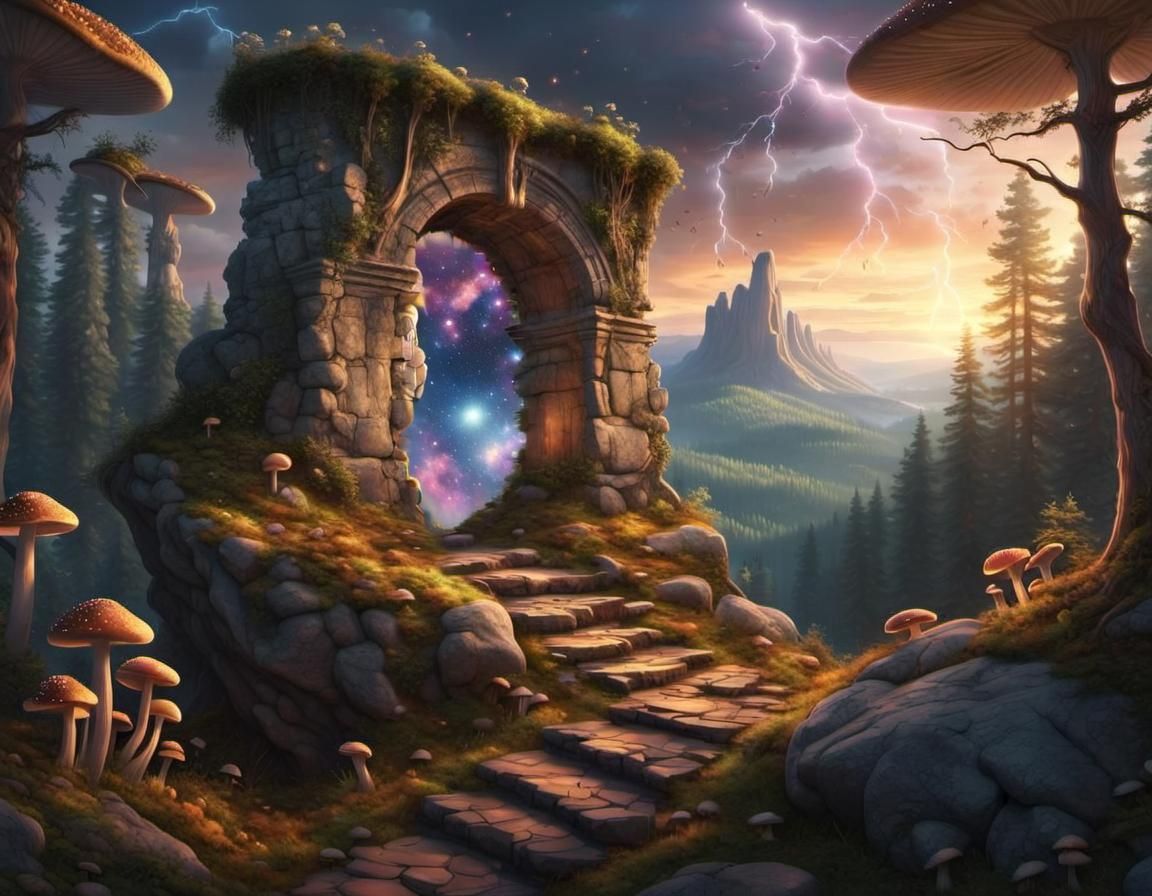 Infinity arch. - AI Generated Artwork - NightCafe Creator