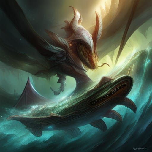 leviathan - AI Generated Artwork - NightCafe Creator