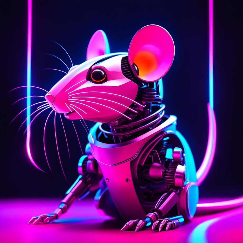 robot rat - AI Generated Artwork - NightCafe Creator