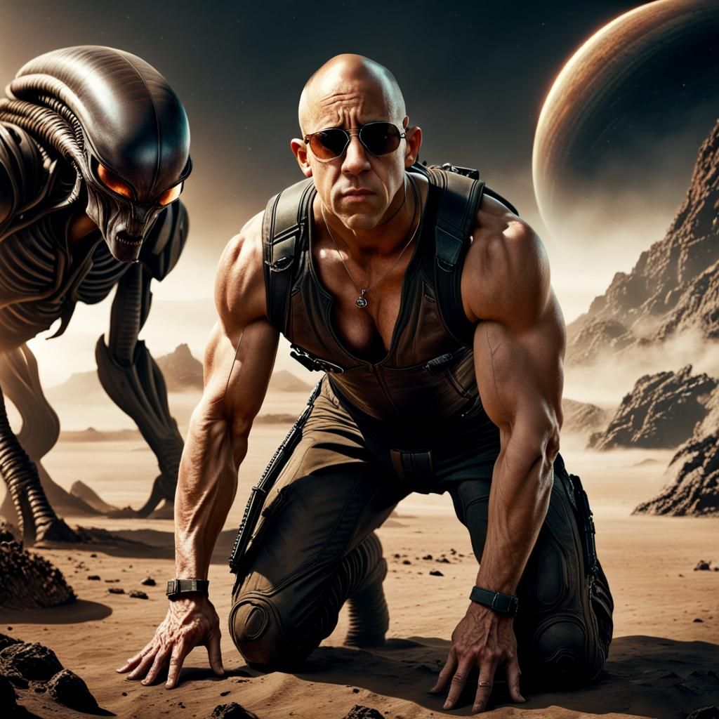 Riddick - AI Generated Artwork - NightCafe Creator