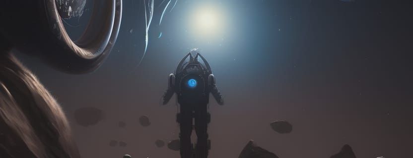 Alpha Centauri solar system, Hyperrealistic, splash art, concept art ...