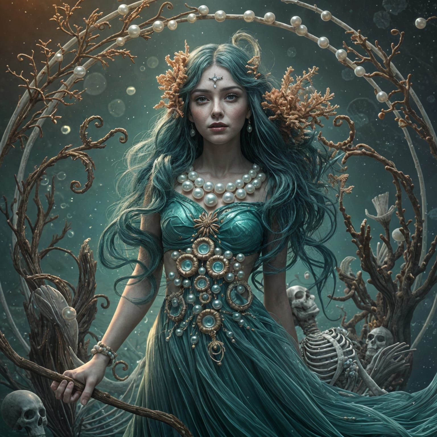 Siren of the deep sea - Mysterious Sea Siren Lures Sailors ...