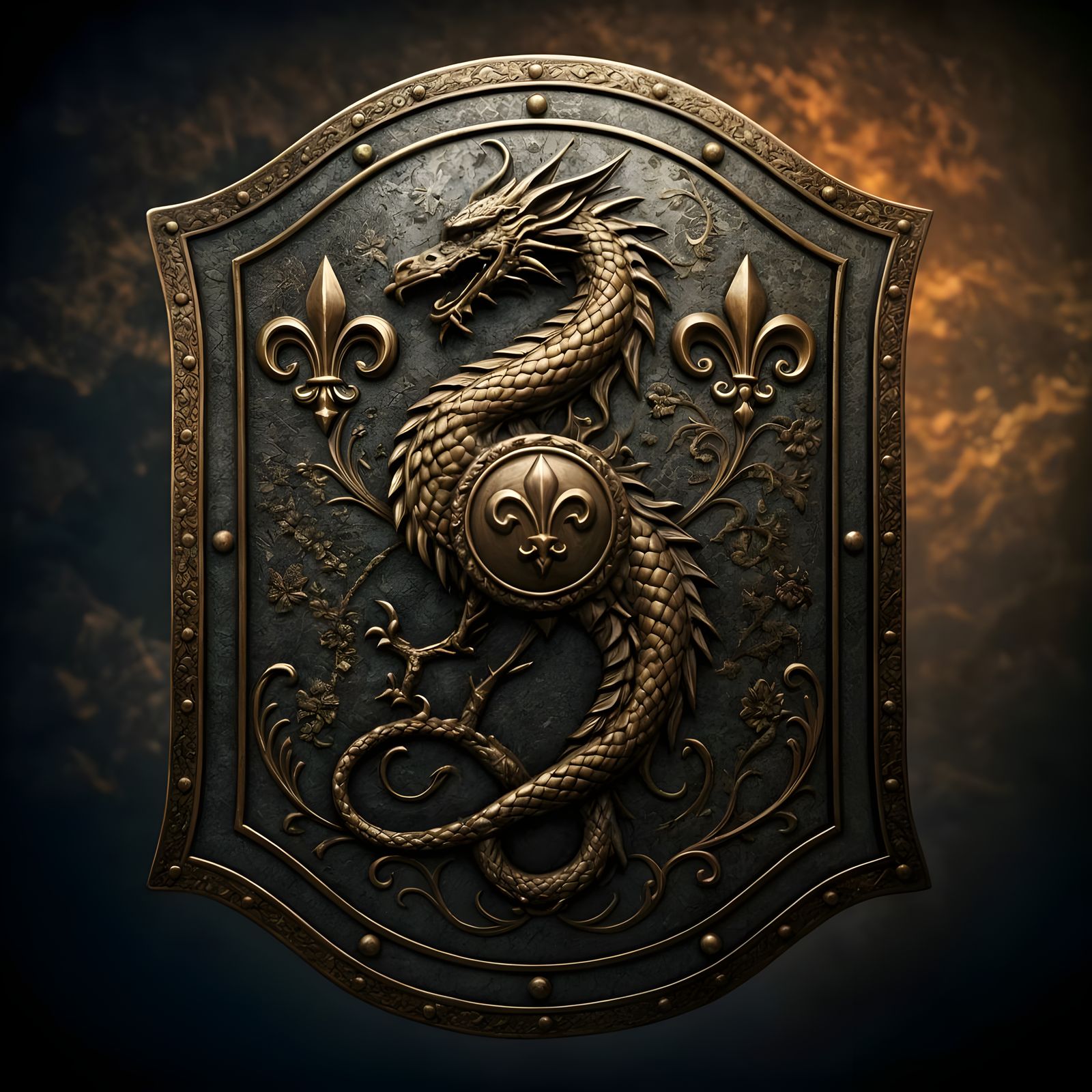 A historical shield - A historical shield