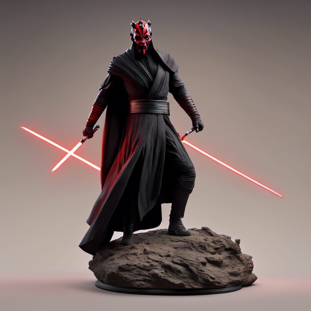 Darth maul:: Star Wars:: sith::deep and dark colors:: scary::sci fi ...
