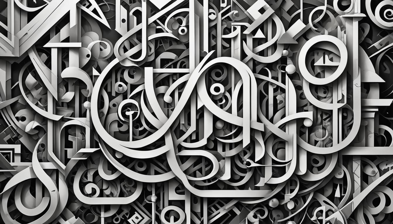 "Calligraphy redefined" - AI Generated Artwork - NightCafe Creator