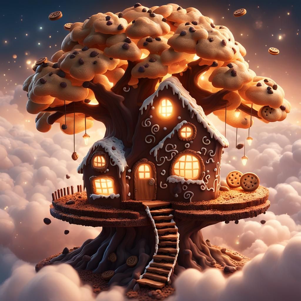 Treehouse of my dreams - AI Generated Artwork - NightCafe Creator