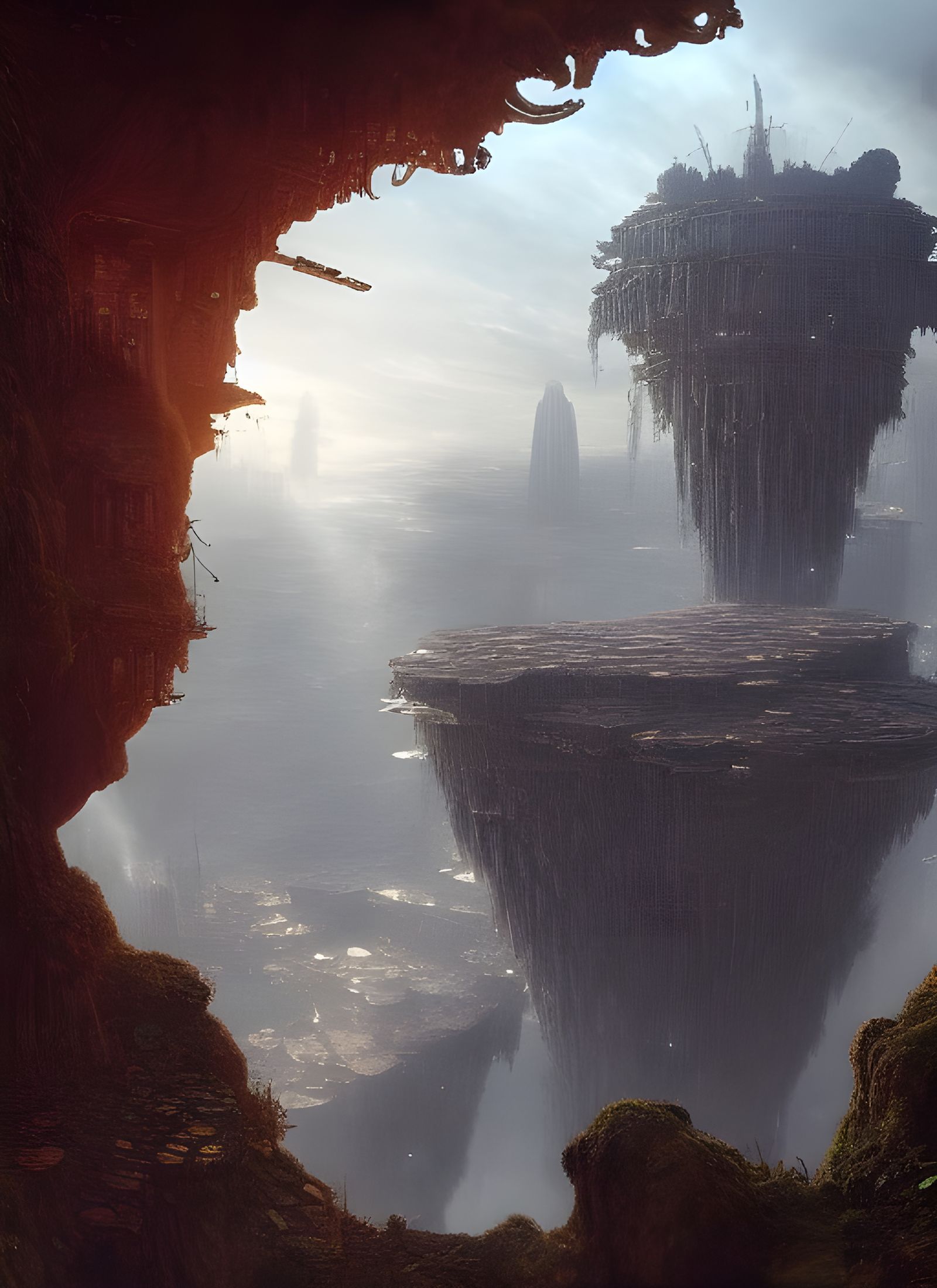 The Door to an Unknown Land - AI Generated Artwork - NightCafe Creator