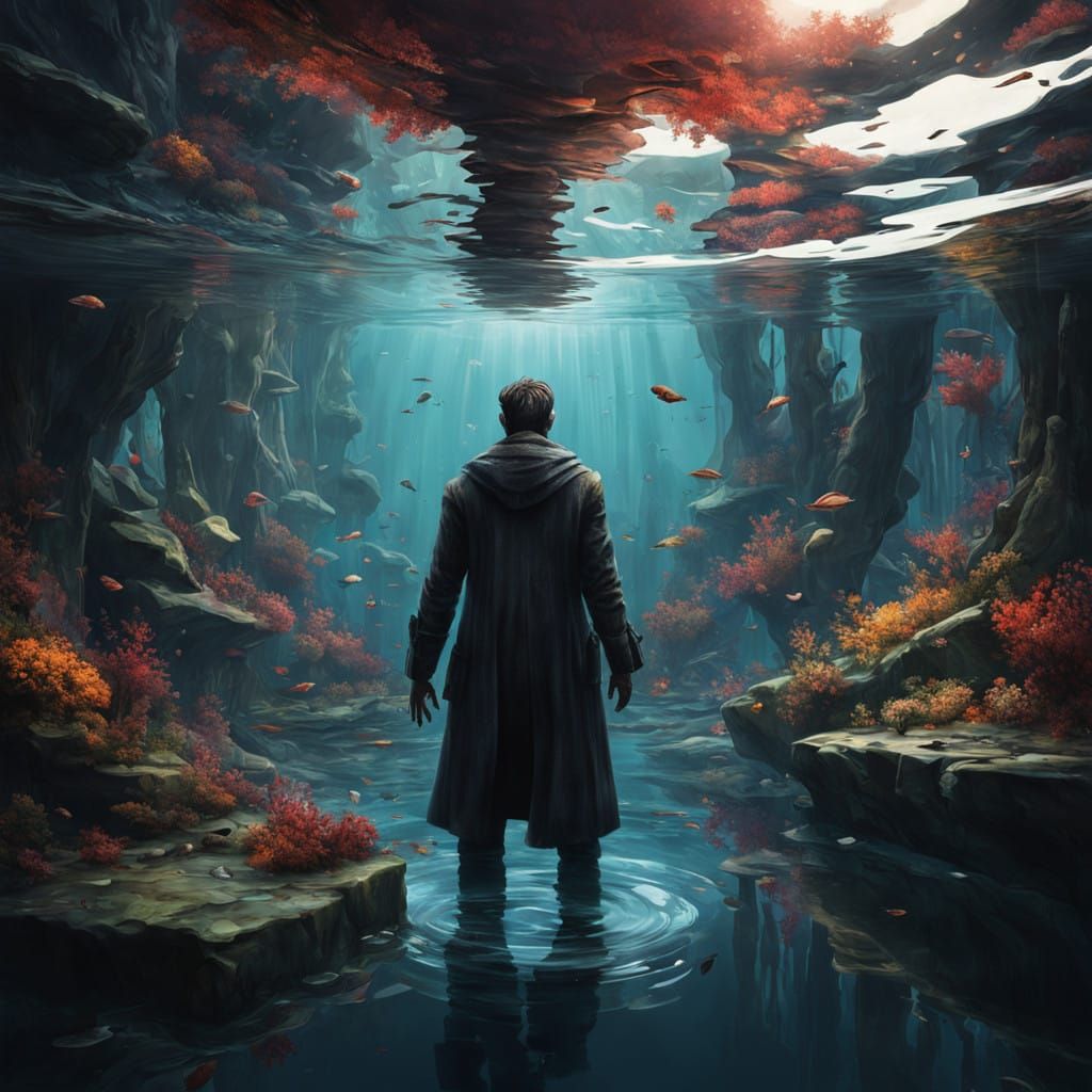 Colossal Glass Portal to the Abyss Reveals Despera... - AI Art