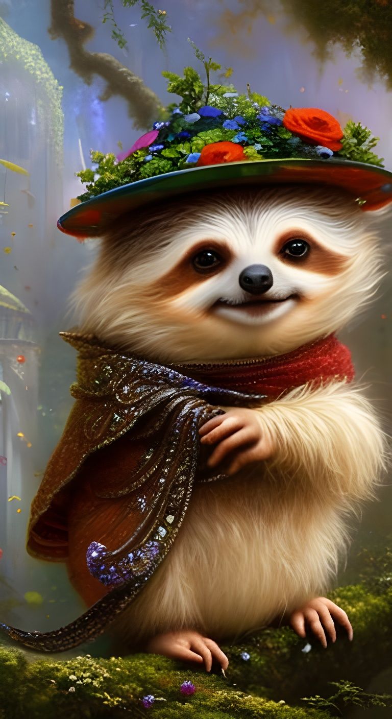 Slothy - AI Generated Artwork - NightCafe Creator