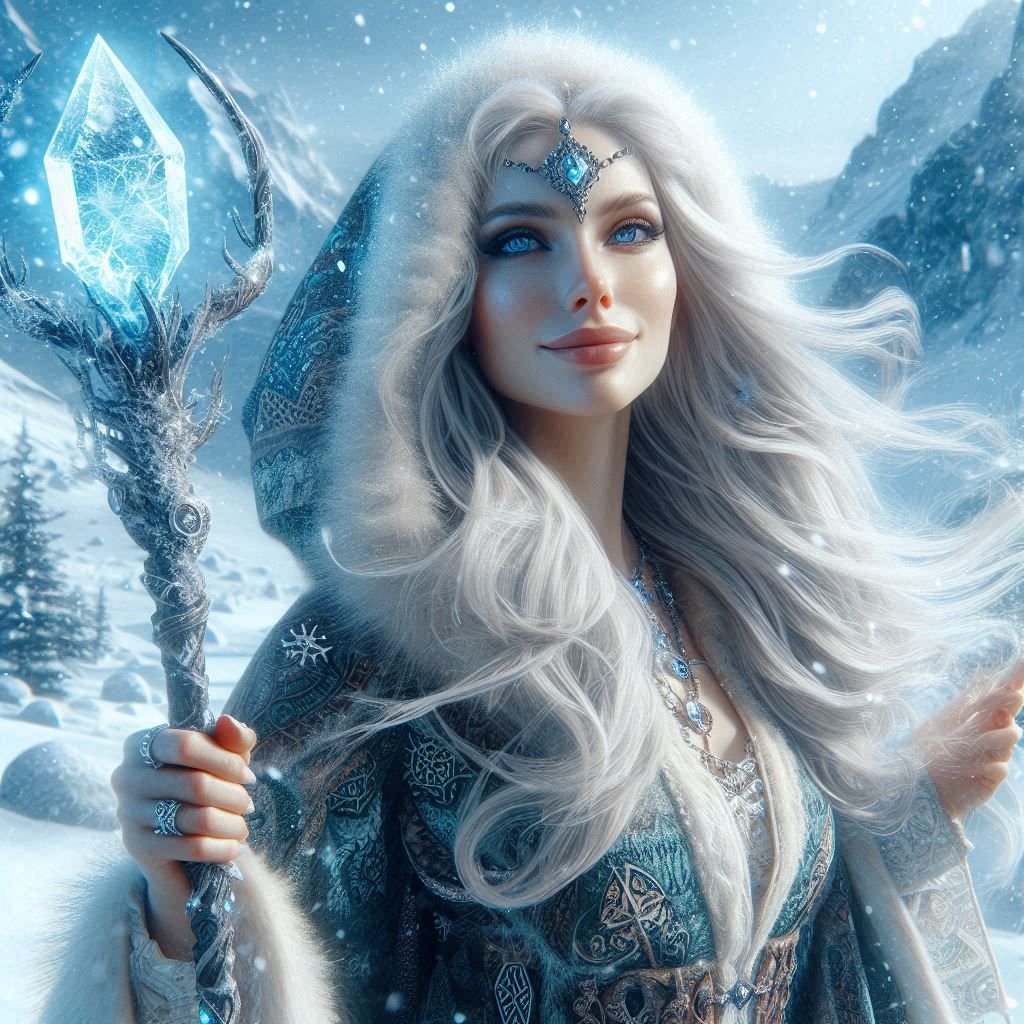 Ice Mage - AI Generated Artwork - NightCafe Creator