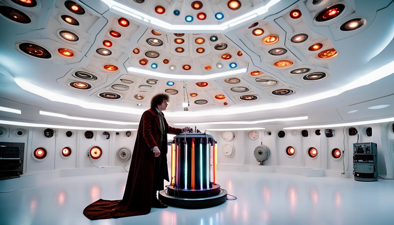 Doctor Who: 4th Doctor's Console Redesign - AI Generated Artwork ...