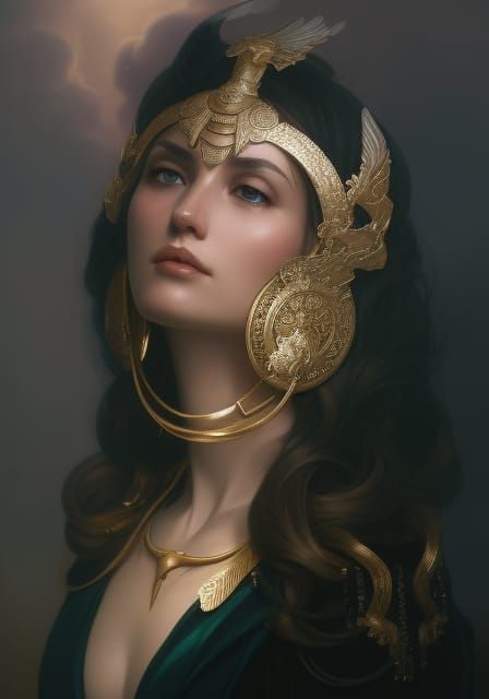 Liber, Roman Goddess of Female Fertility - AI Generated Artwork ...