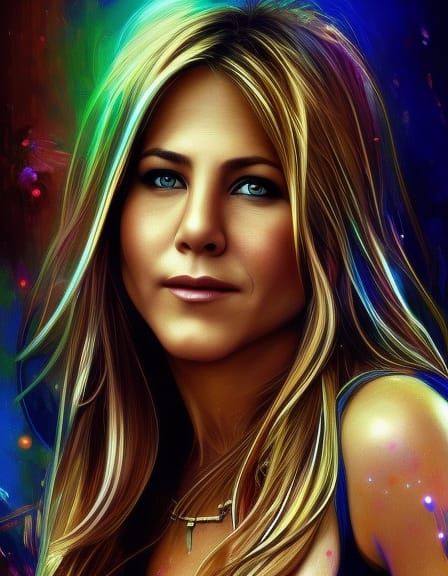 Jennifer Aniston - AI Generated Artwork - NightCafe Creator